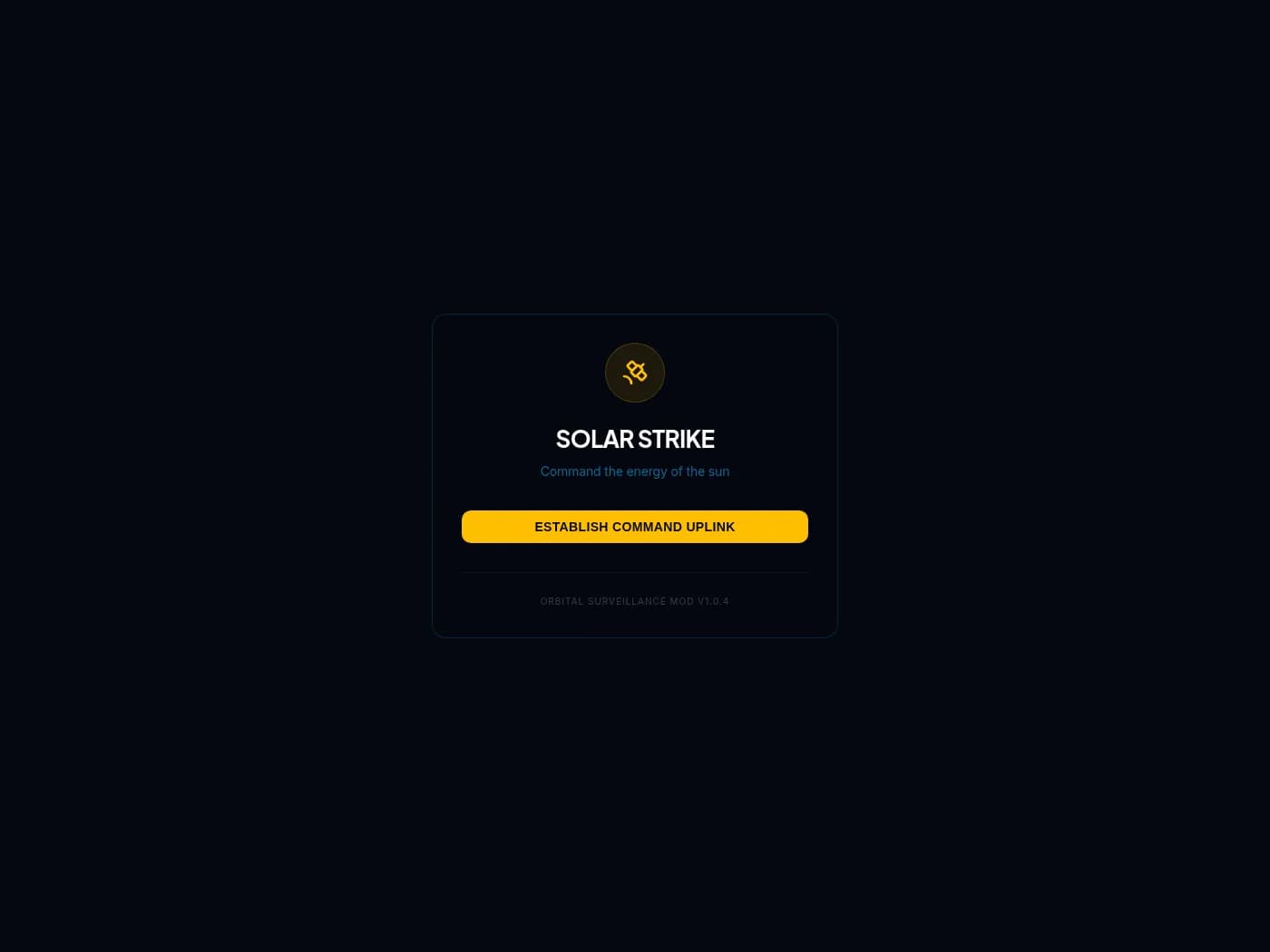 Solar Strike Mod