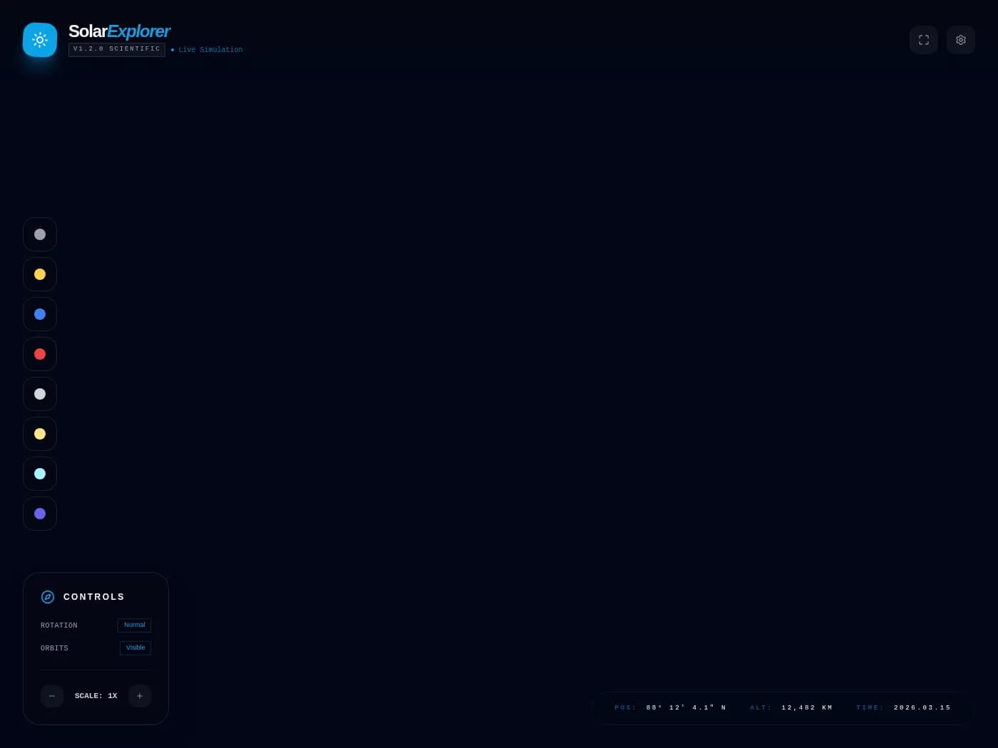 Solar System Explorer