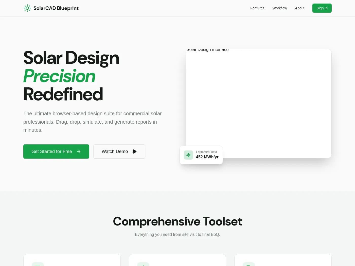 SolarCAD Blueprint