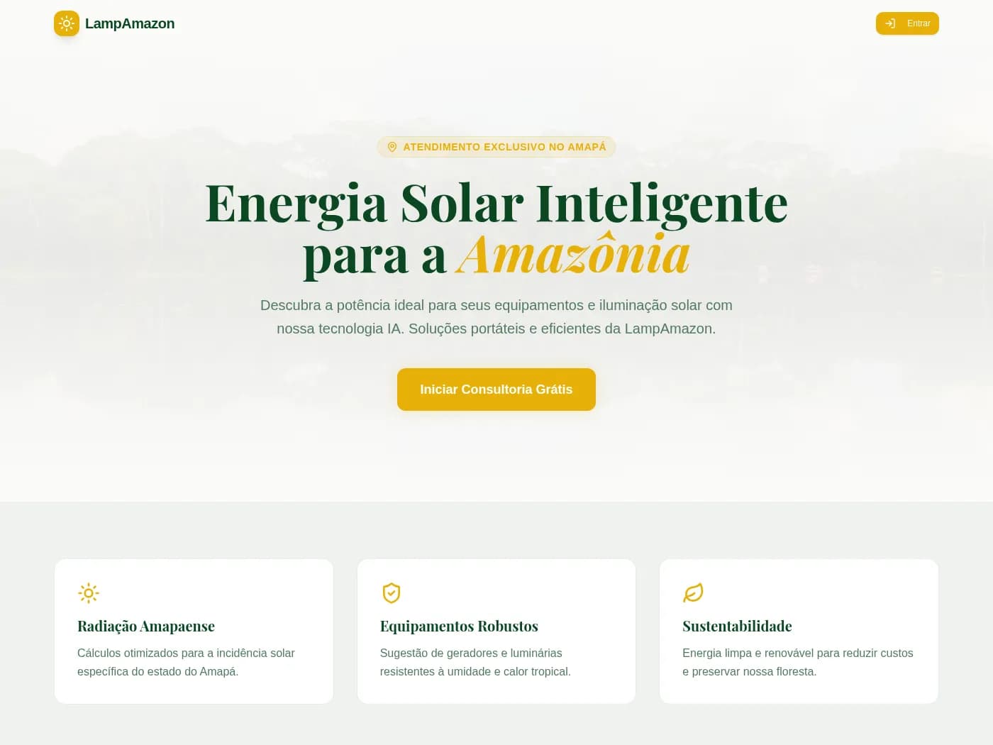 LampAmazon Solar AI Advisor