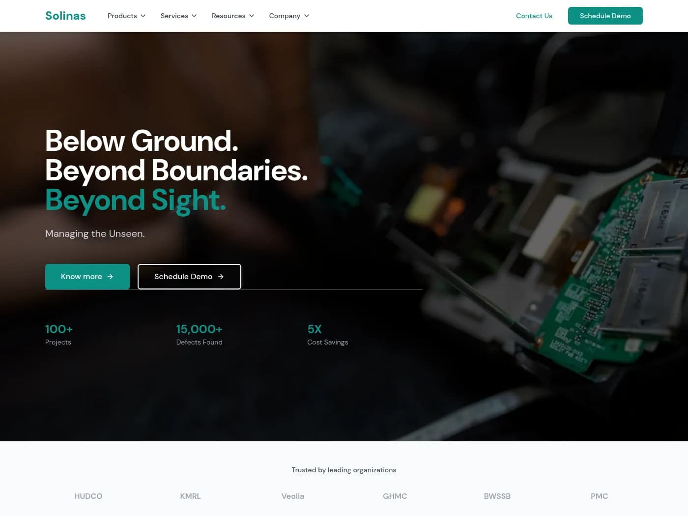 Solinas Web Clone