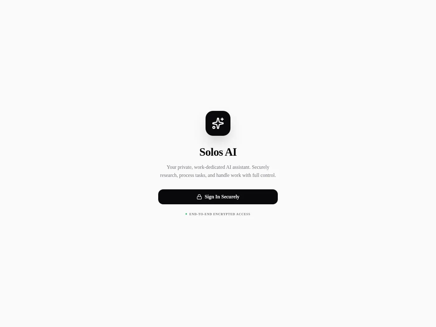 Solo AI Work Agent