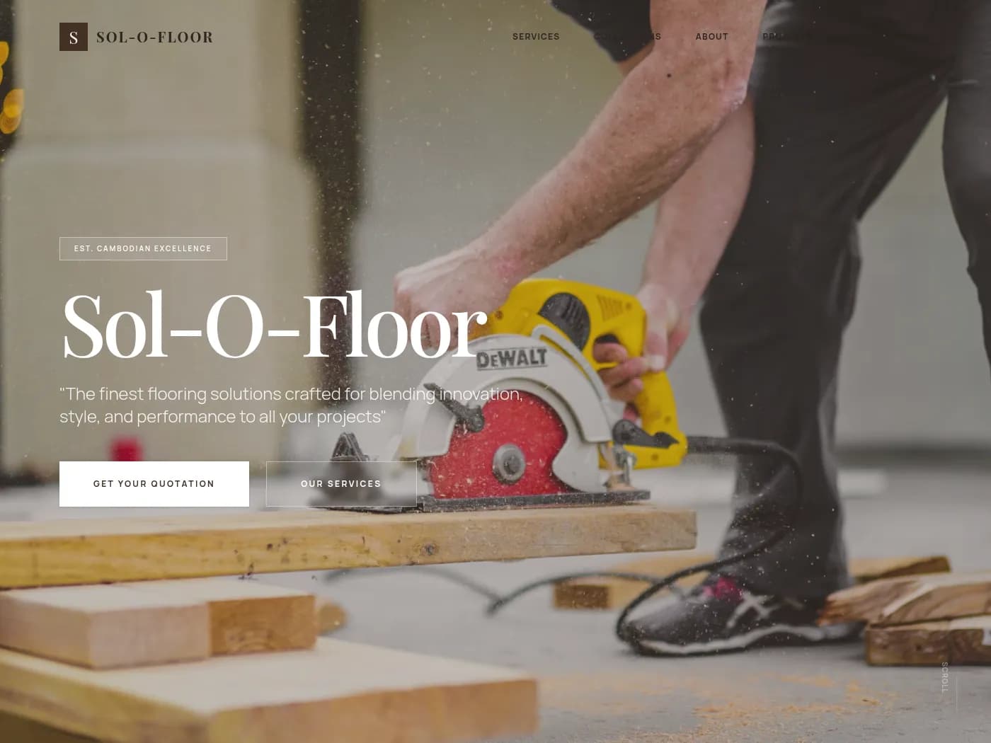 SOL-O-FLOOR Web Presence