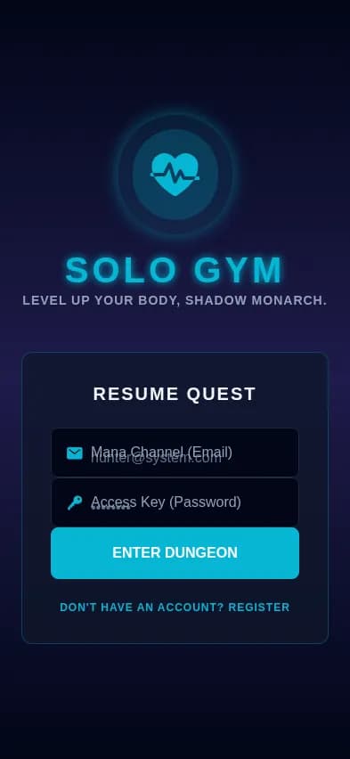 Solo Gym RPG Fitness
