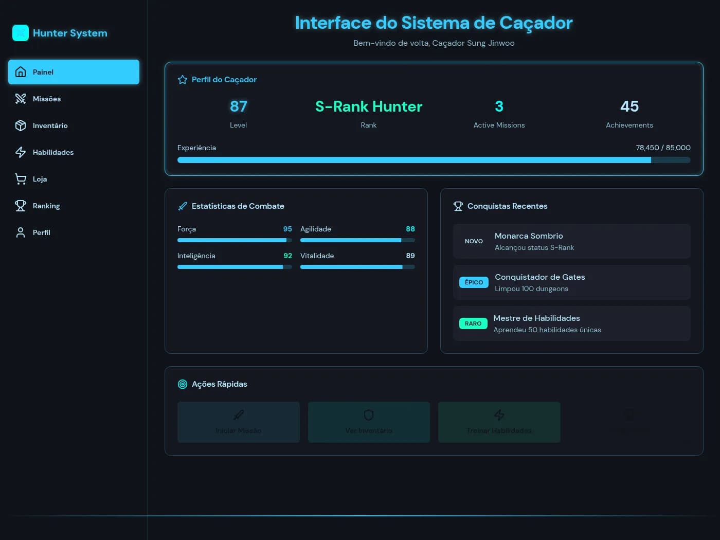 Solo Hunter System