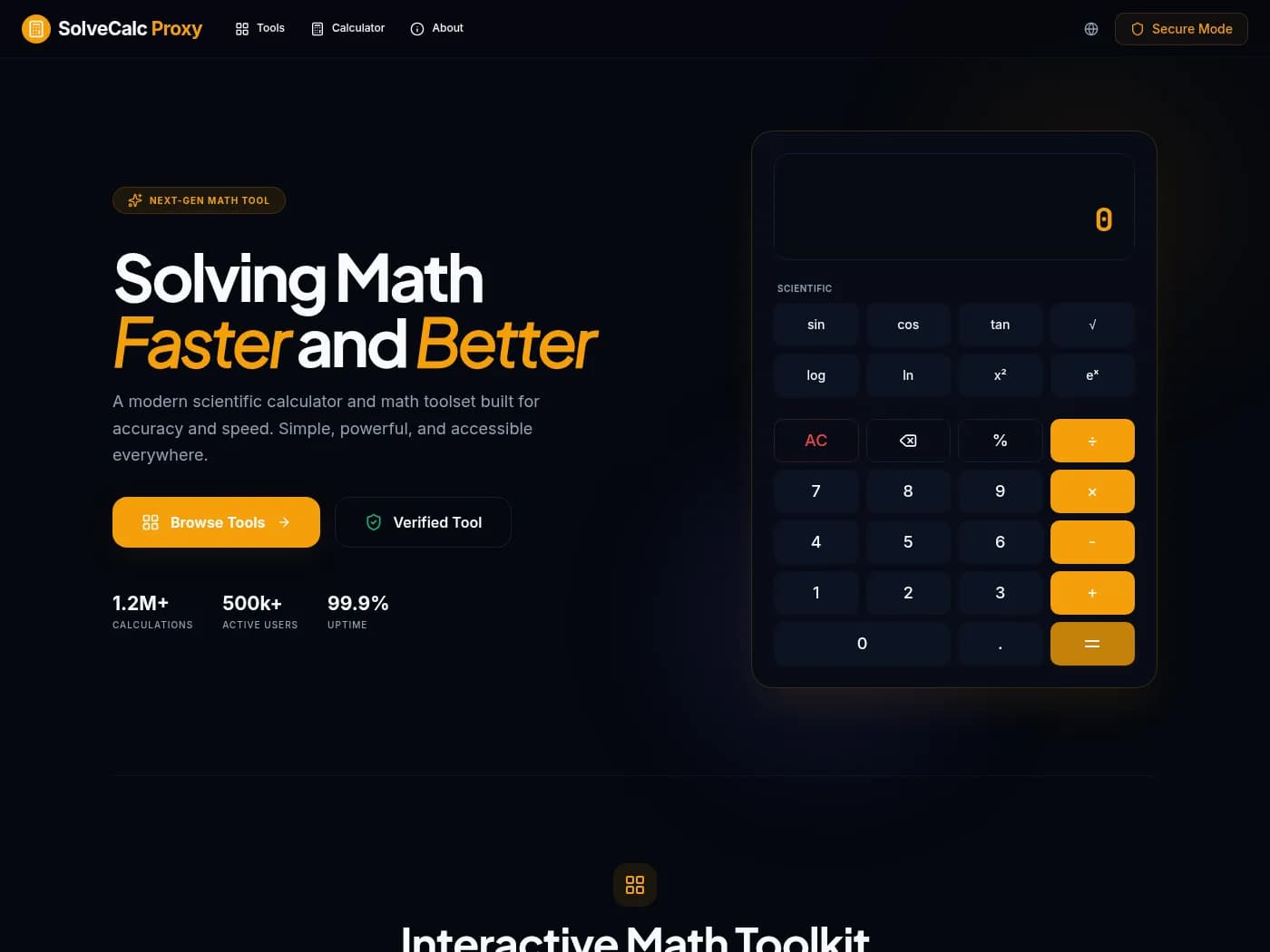 SolveCalc Proxy