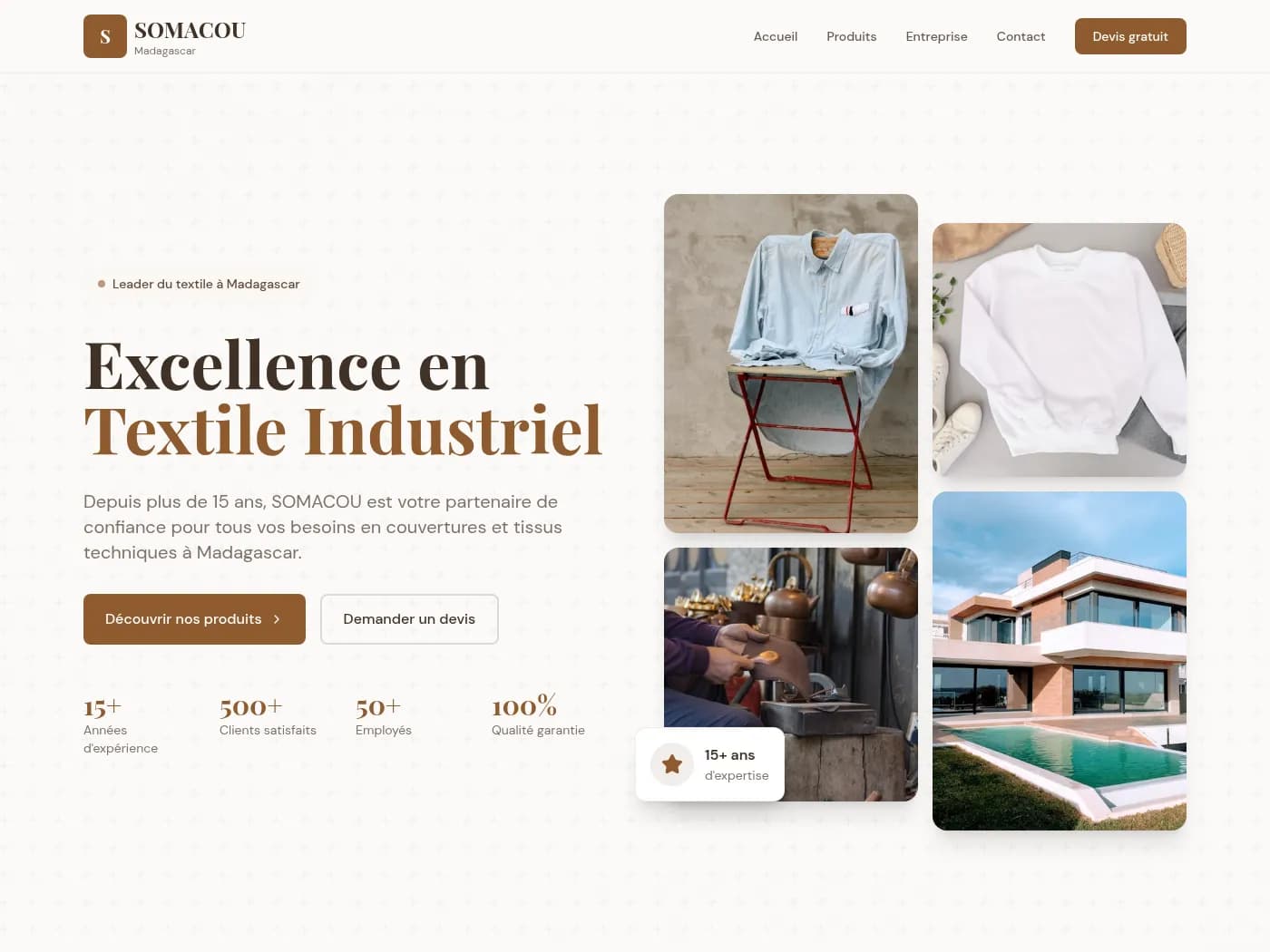 SomaCou Web Clone