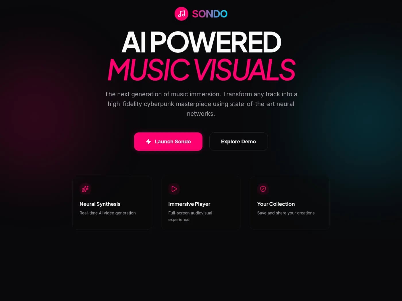 Sondo AI Video Clone