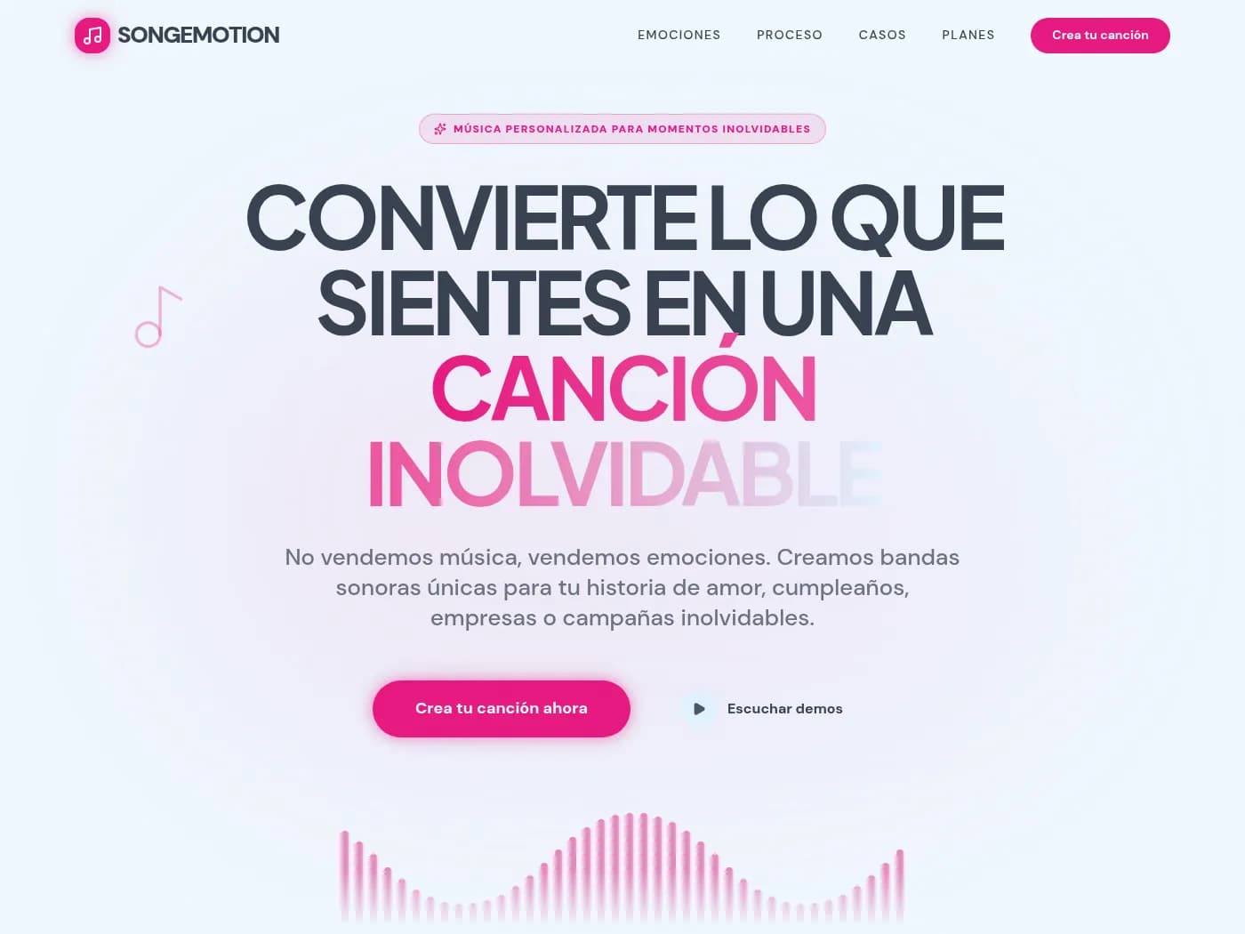 SongEmotion Landing