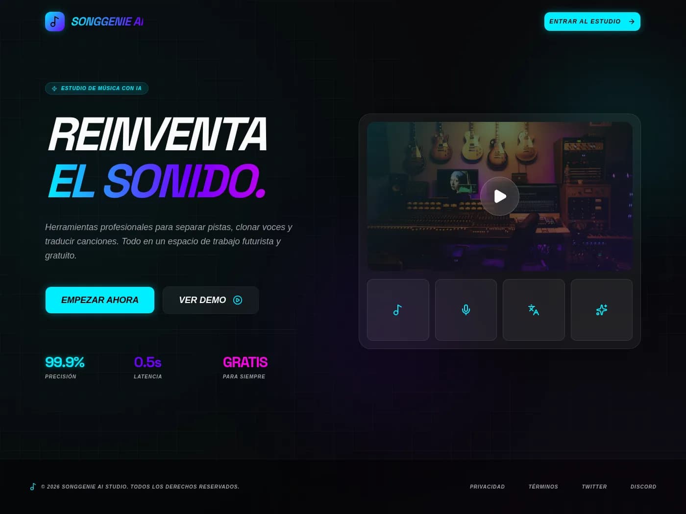 SongGenie AI Studio
