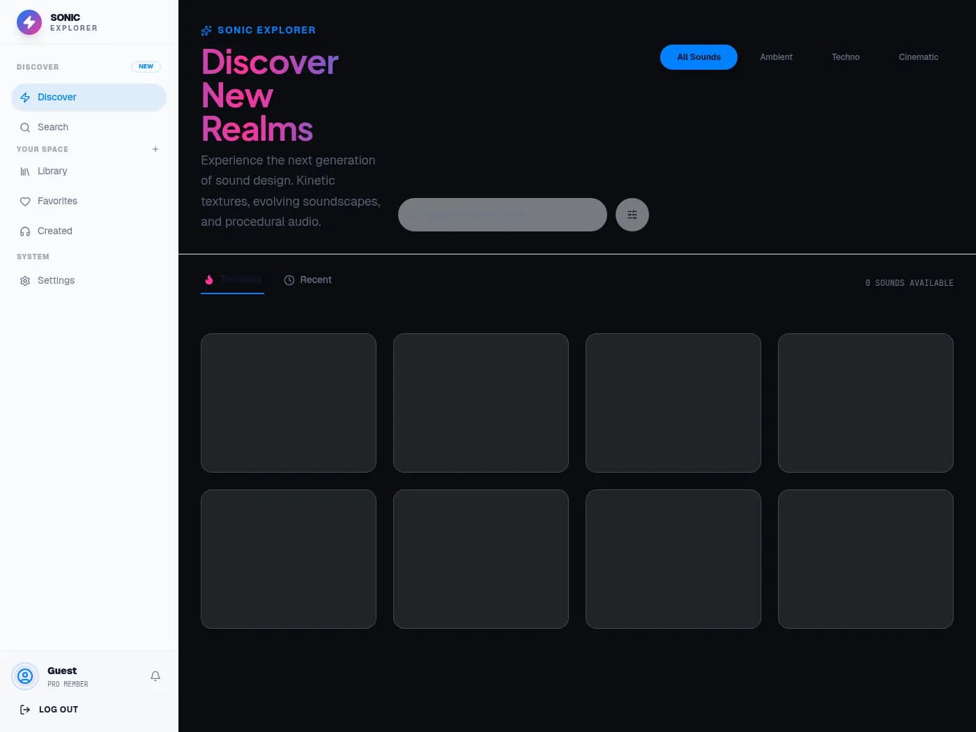 Sonic Sound Explorer