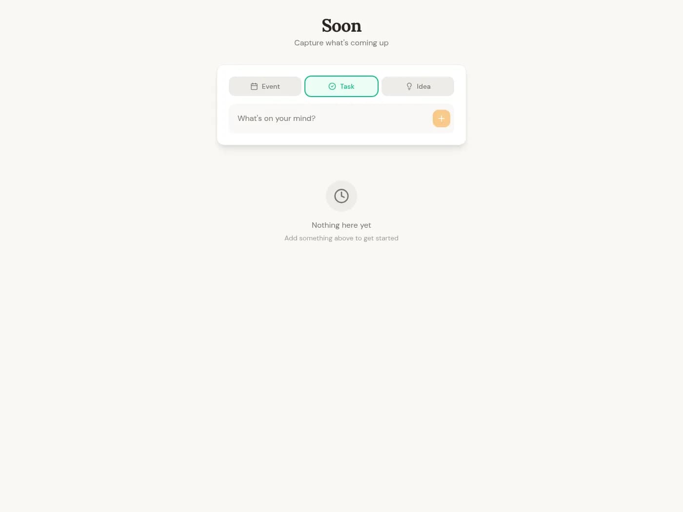 Soon