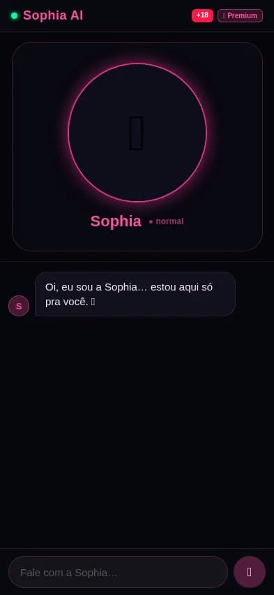 Sophia AI Premium Chat