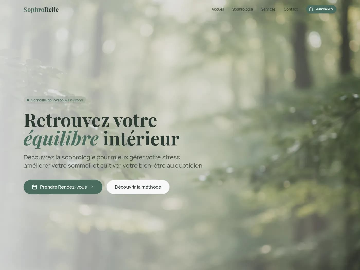 Sophrologue Web Presence
