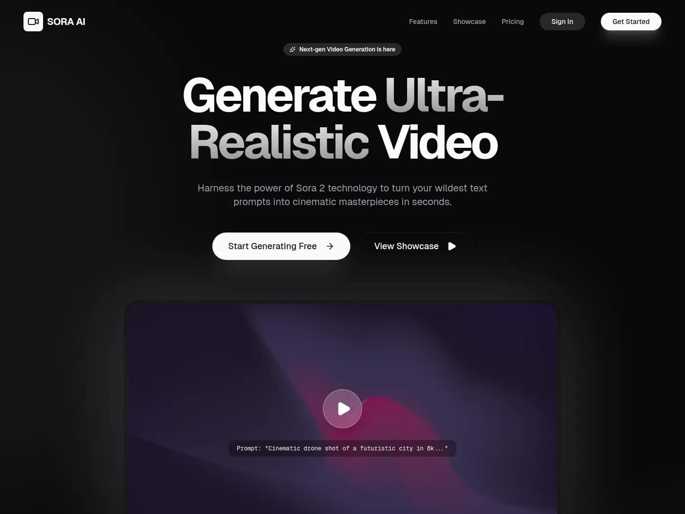 UltraReal Sora Video AI