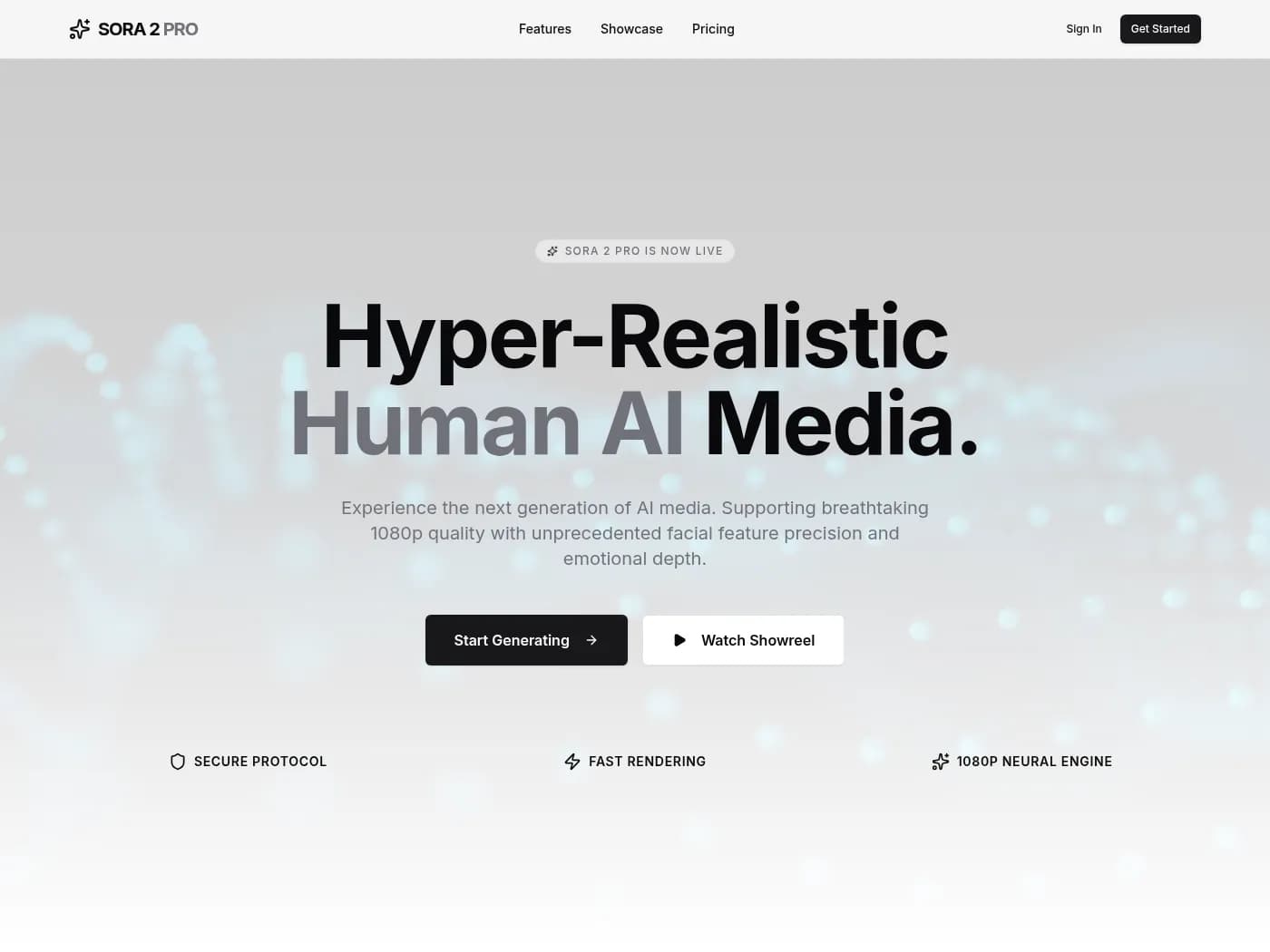Sora 2 AI Pro Site