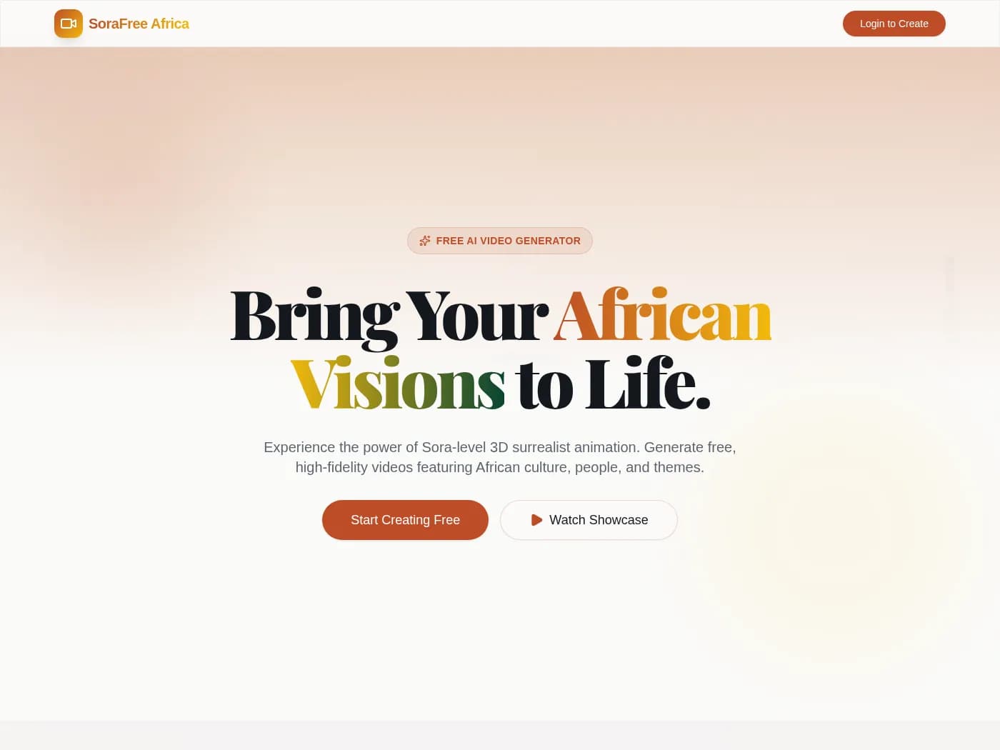 SoraFree Africa Videos