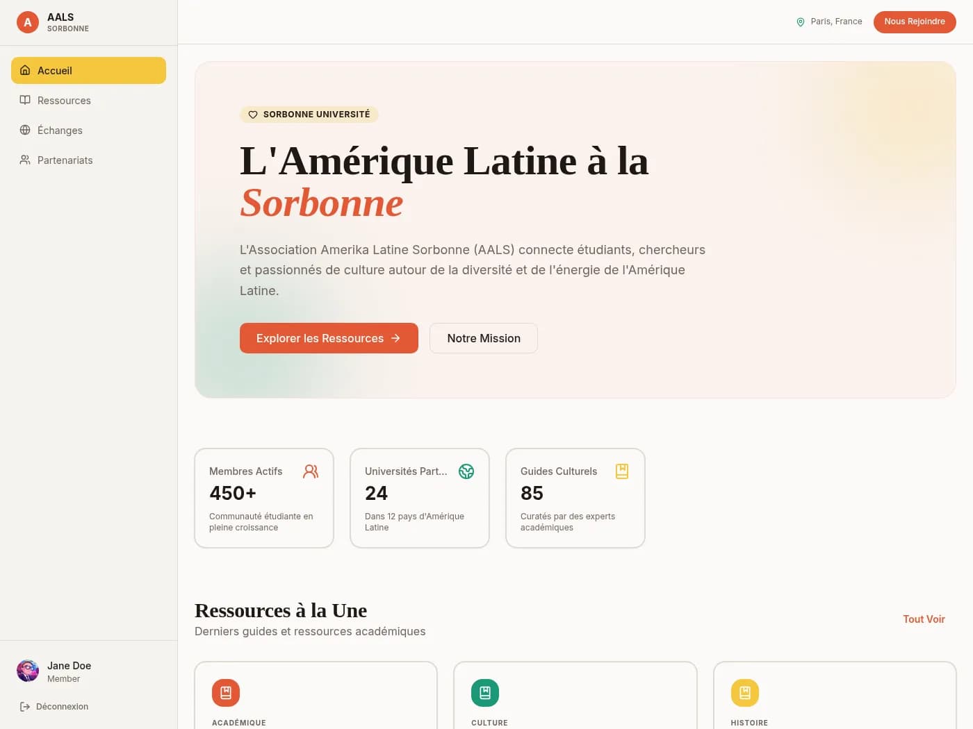 Sorbonne Latin America Site