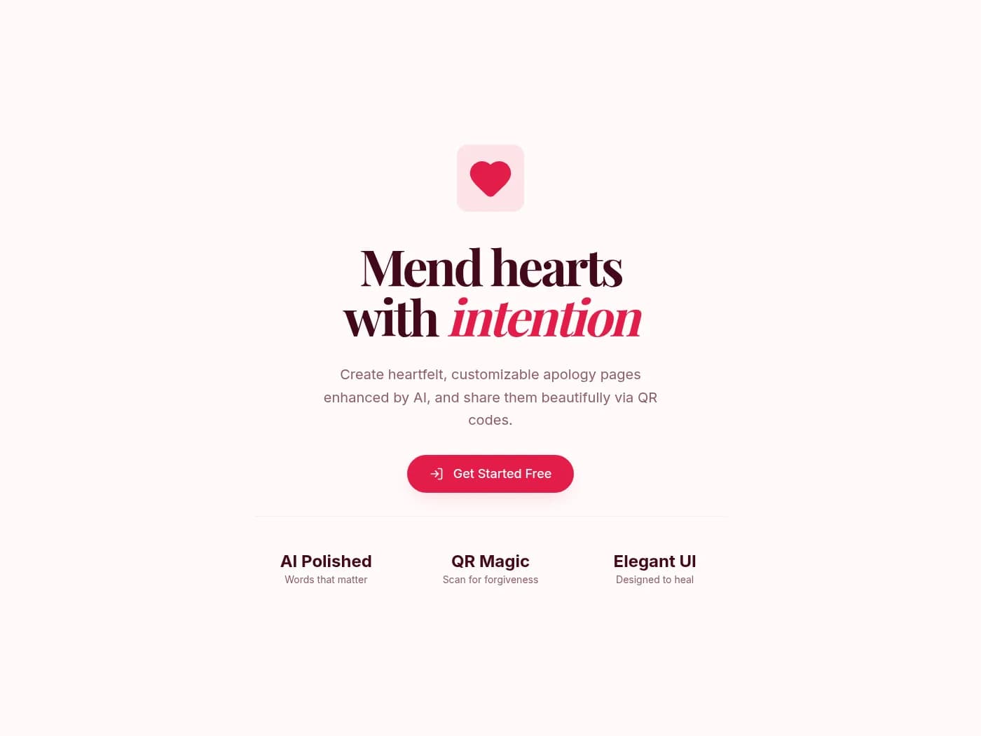 Sorry Page Generator