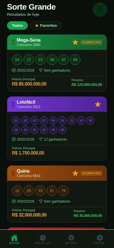 Sorte Grande App
