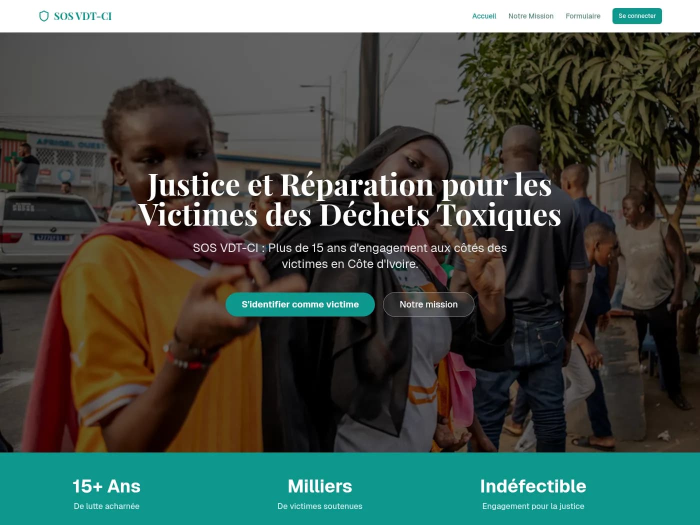 SOS Victims Support Site