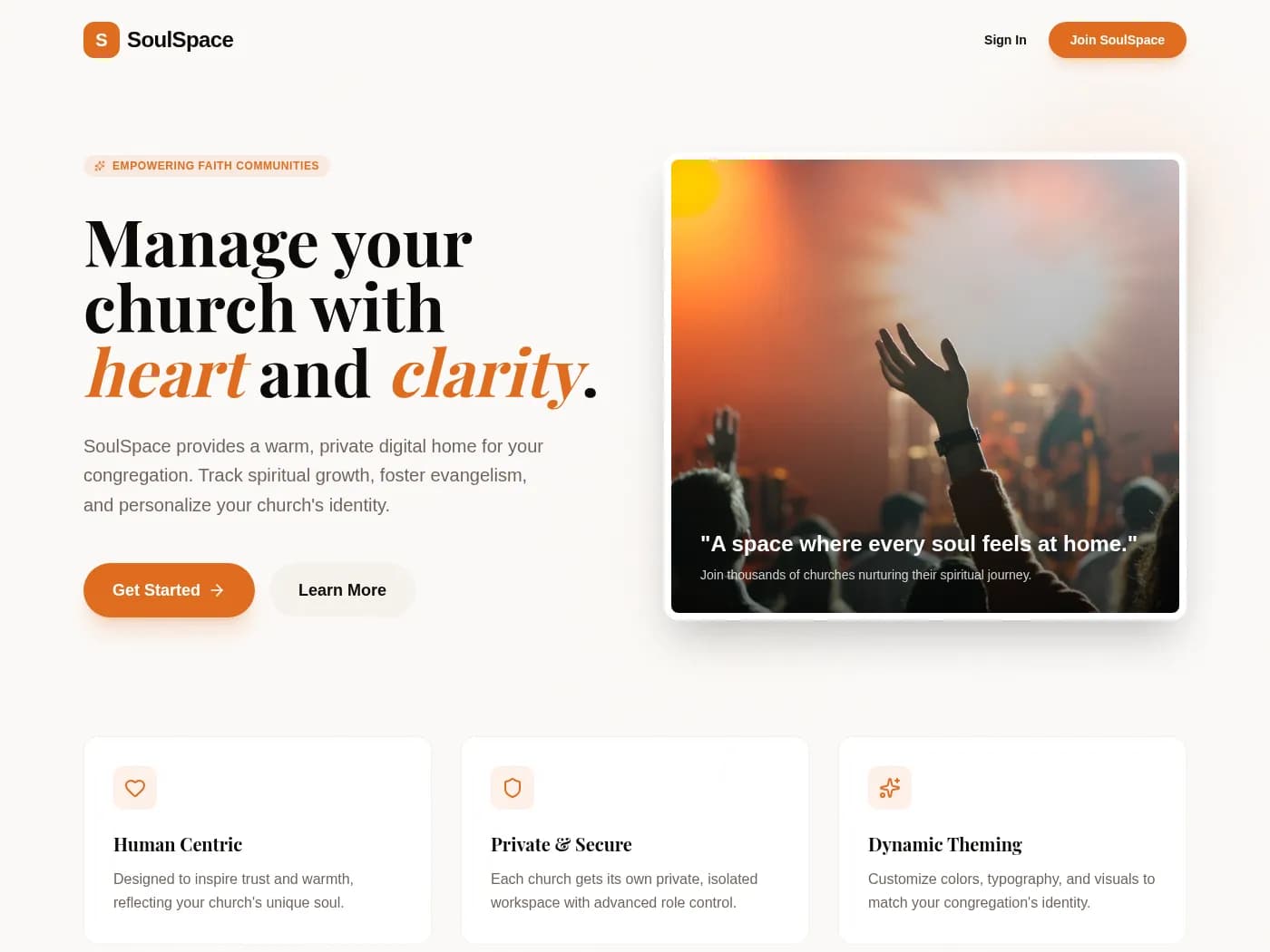 SoulSpace Platform