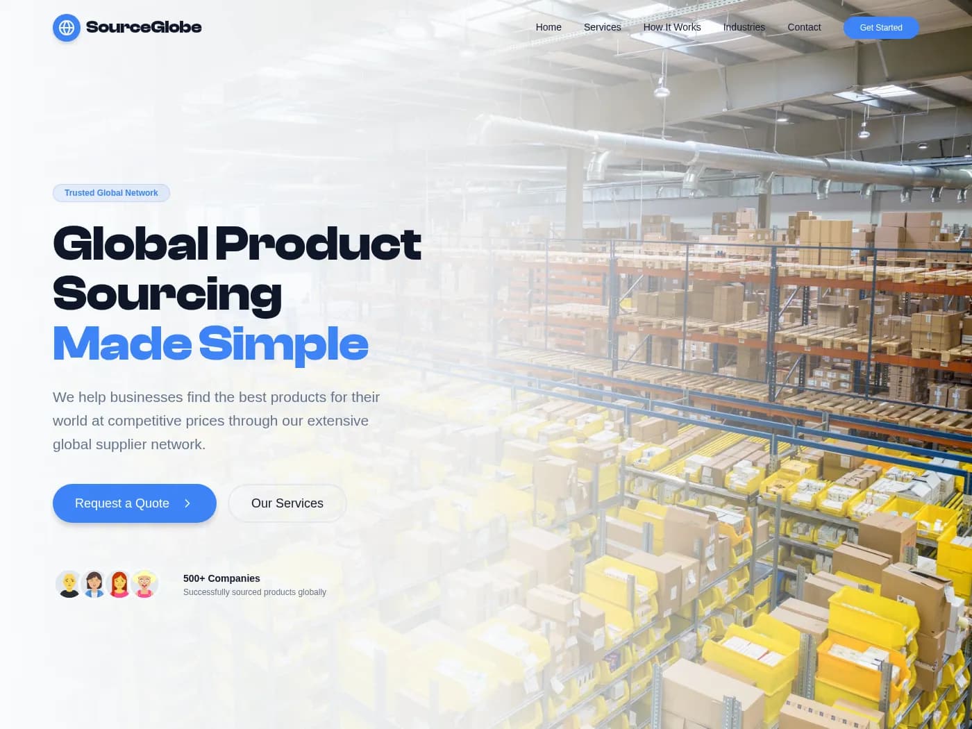 SourceGlobe Homepage
