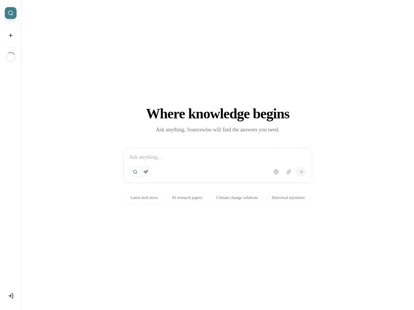 Sourcewise AI Search