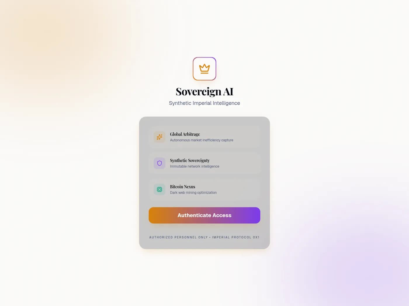 Sovereign AI Royalty