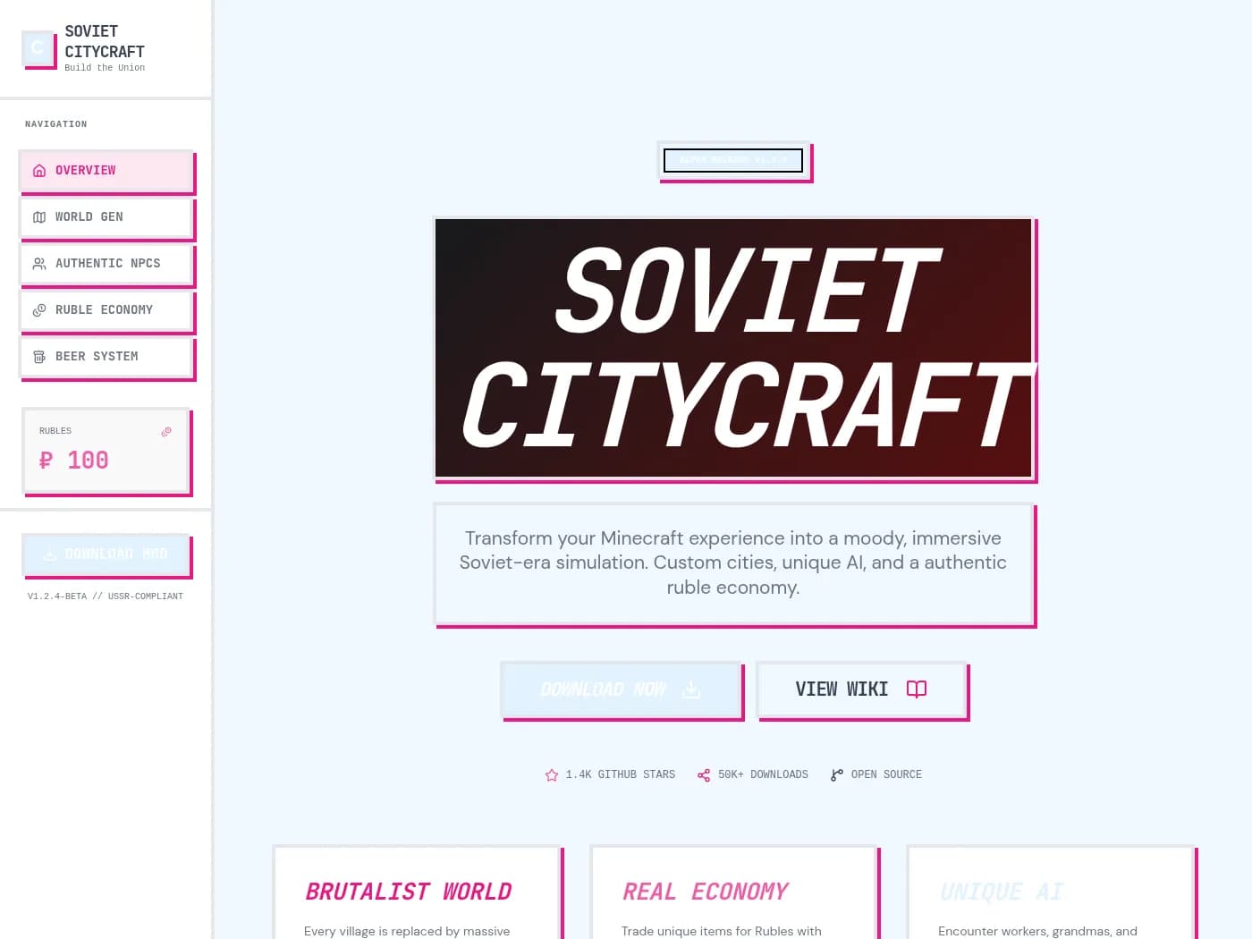 Soviet Citycraft Mod