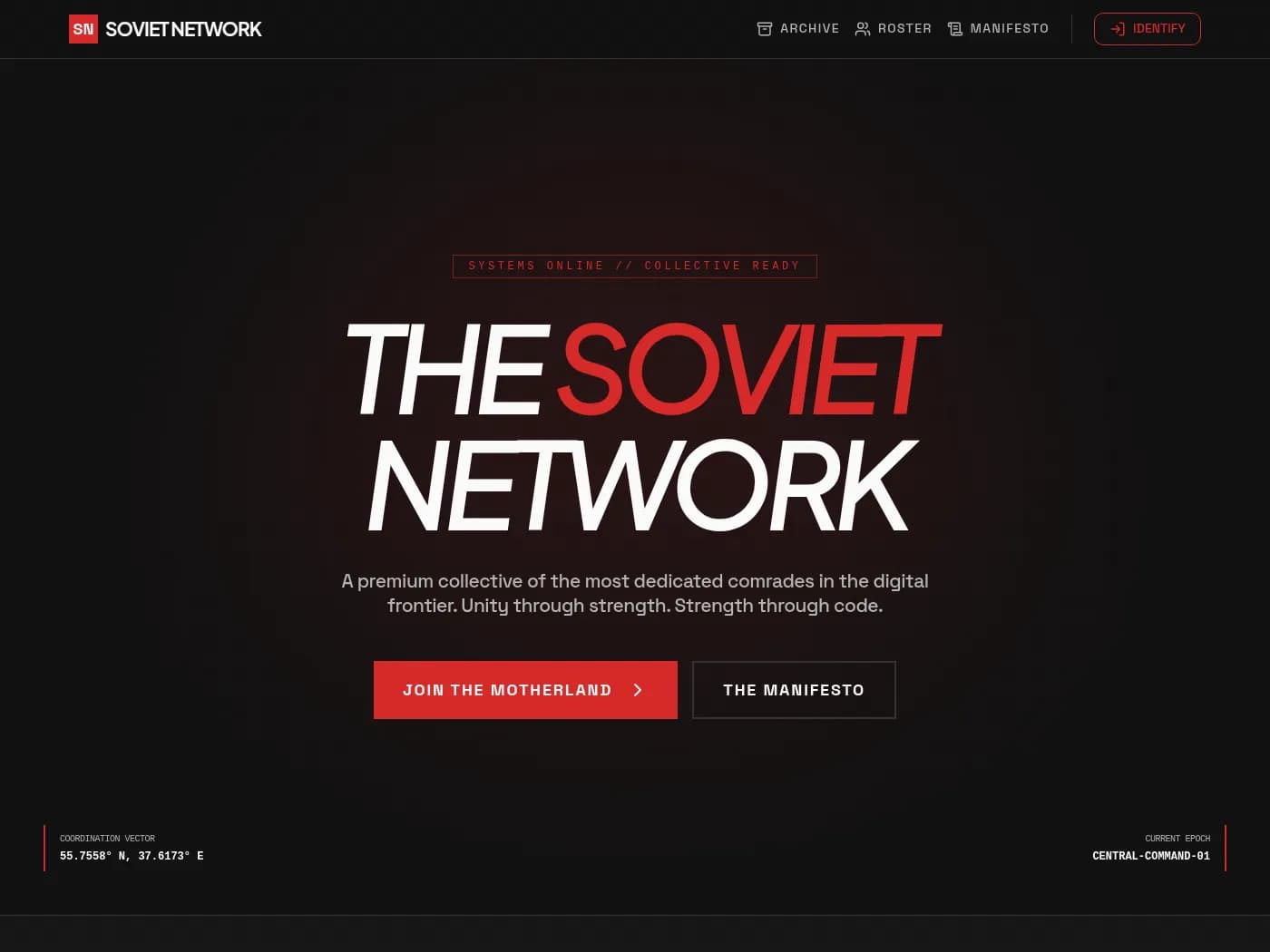 Soviet Network Hub
