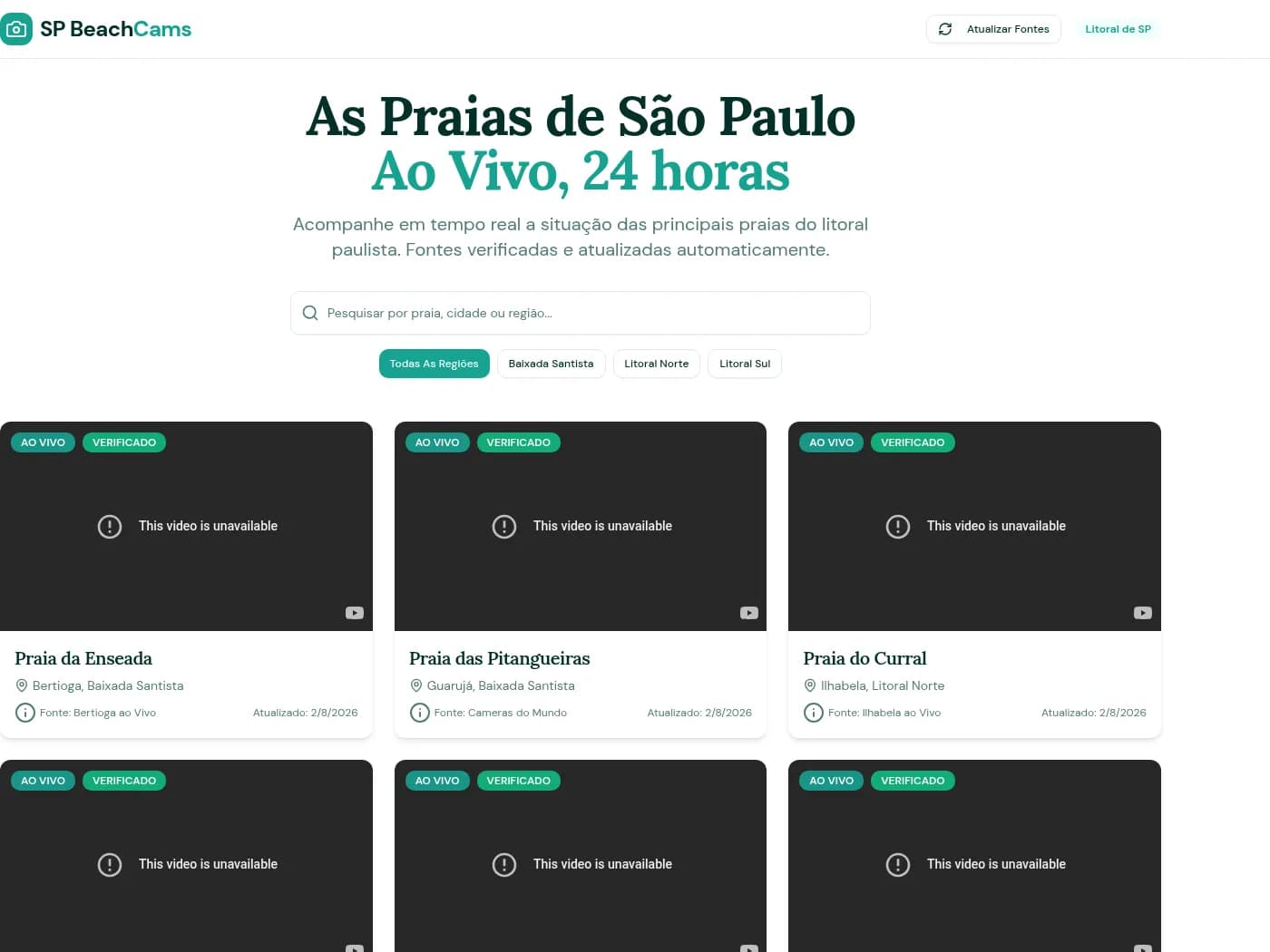 São Paulo BeachCams