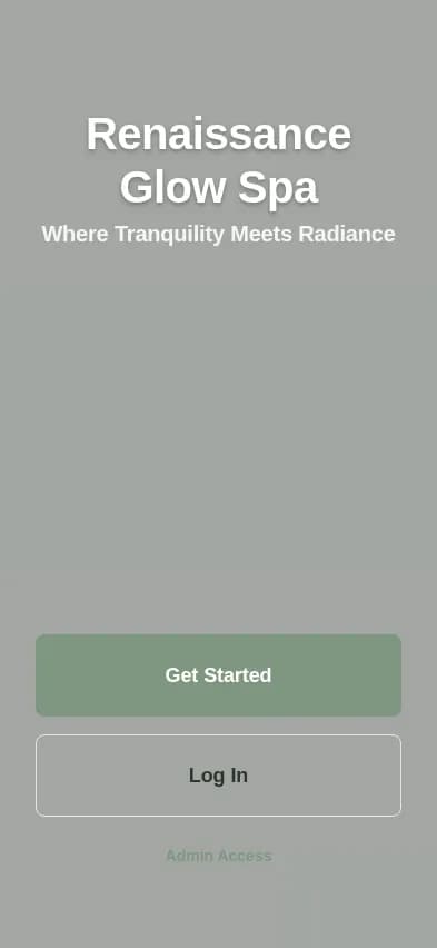 Renaissance Glow Spa App