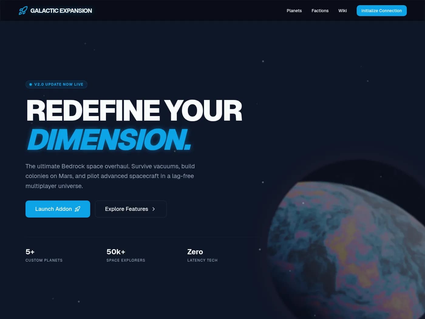 Galactic Expansion Addon