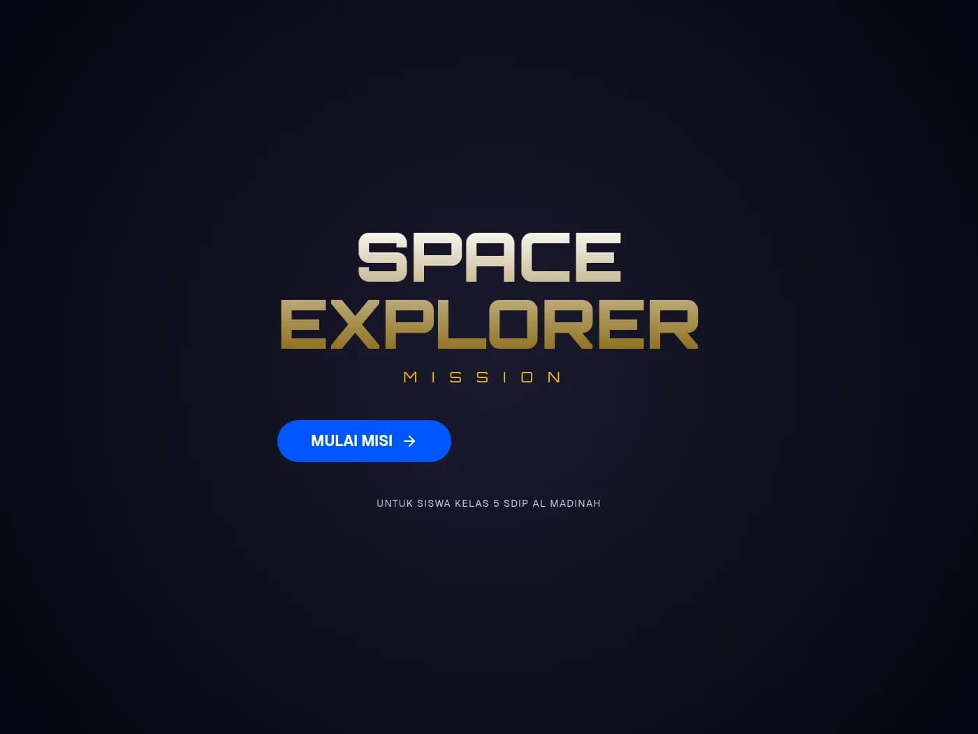 Space Explorer Mission