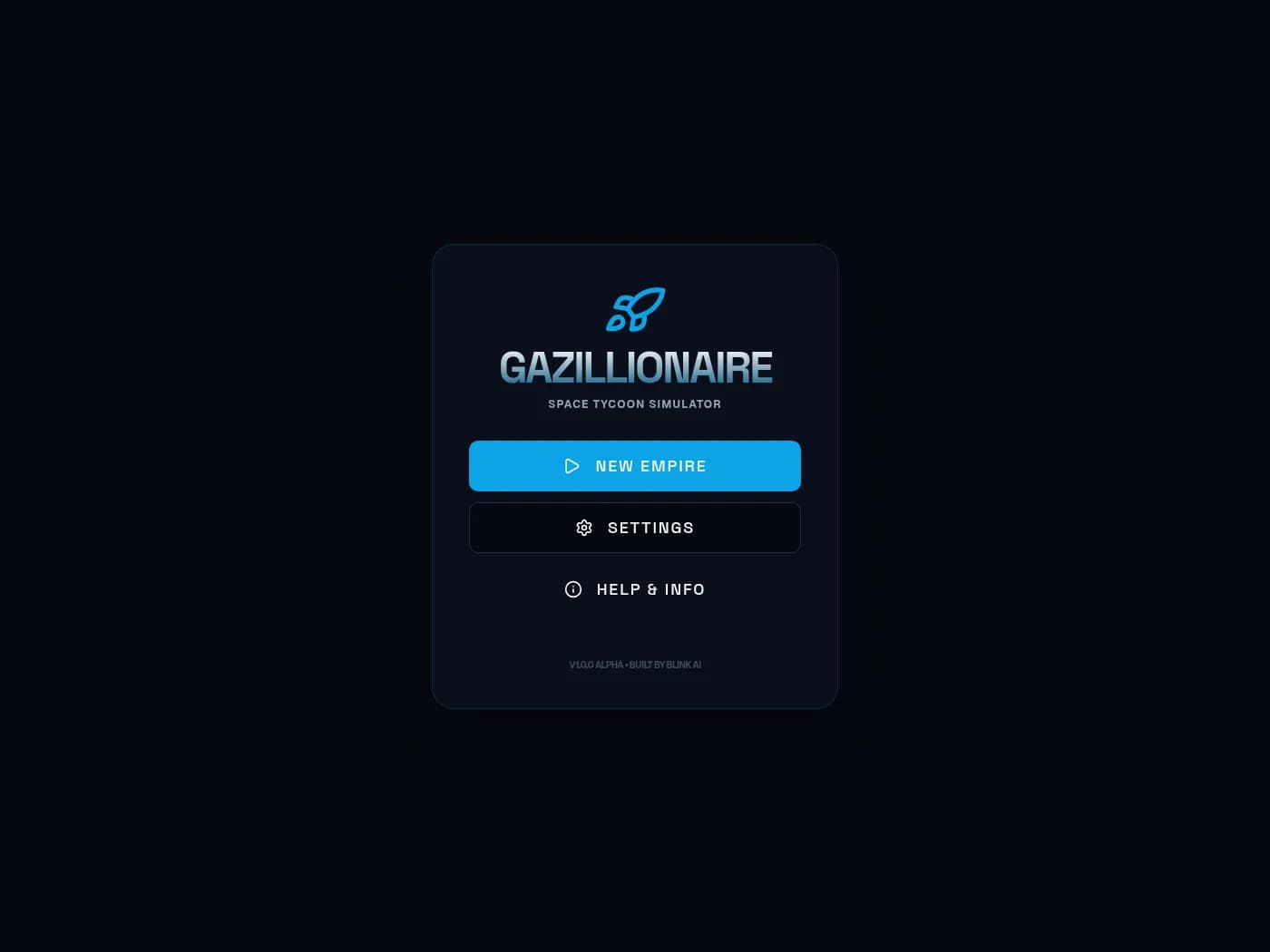 Gazillionaire: Space Tycoon