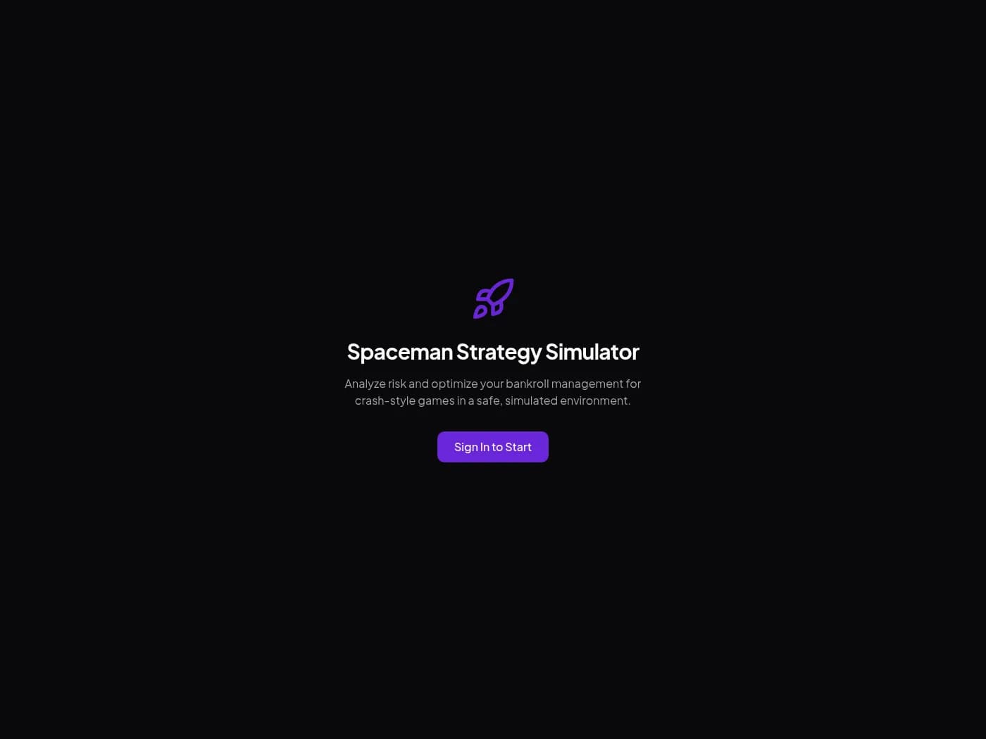 Spaceman Strategy Simulator