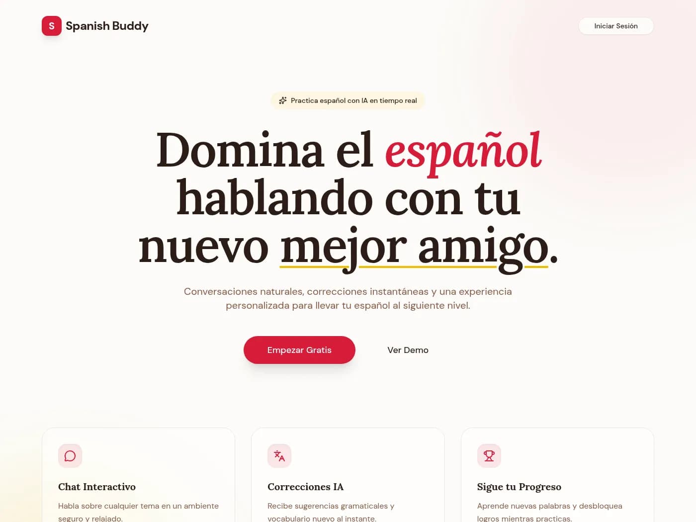 Spanish Buddy