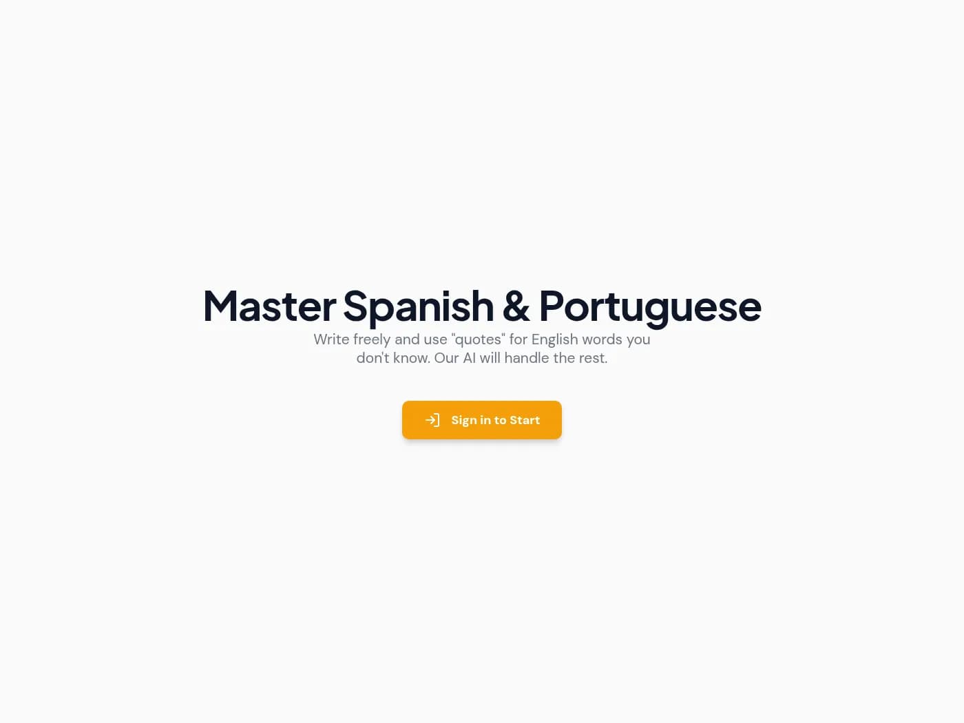 Smart Spanish-Portuguese Helper