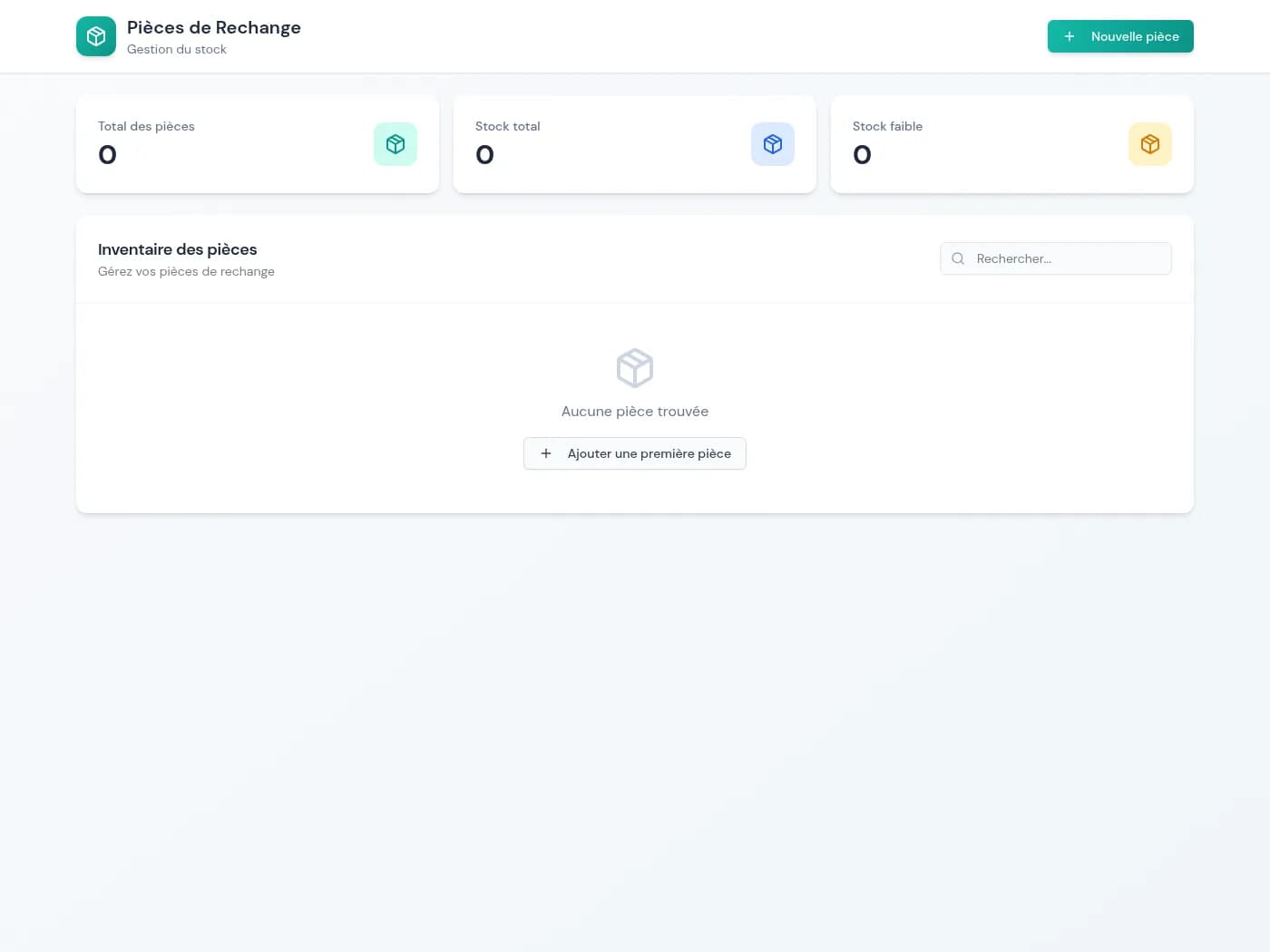 Spare Parts Tracker