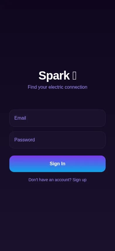 Spark Match UI