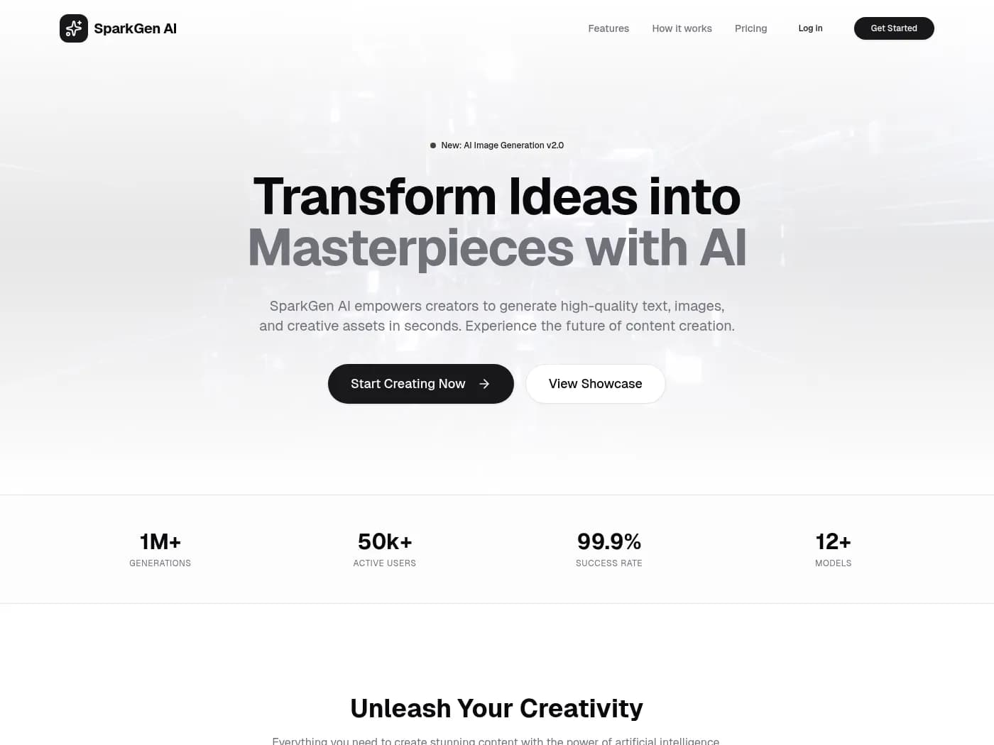 SparkGen AI Clone