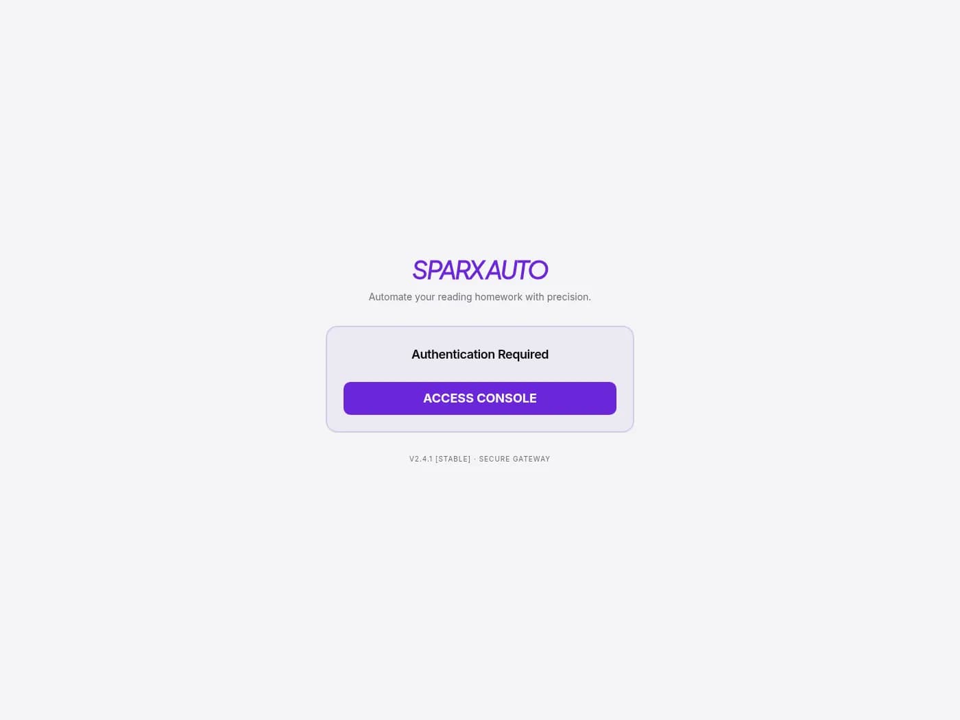Sparx Auto Completer