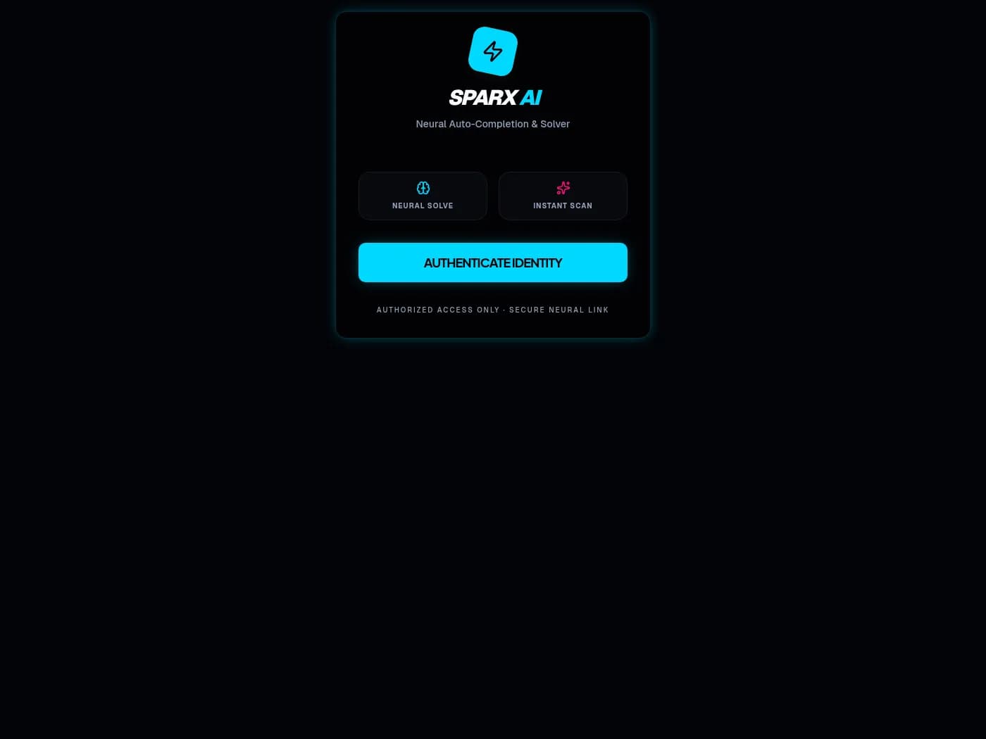 Sparx AutoComplete AI
