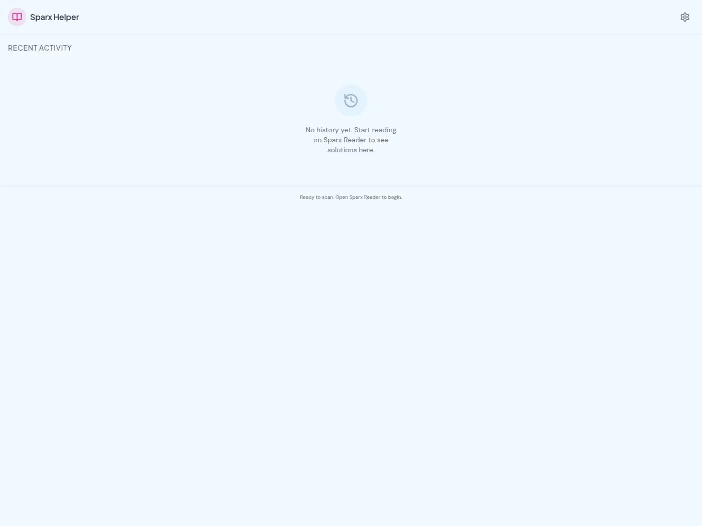 Sparx Reader Helper