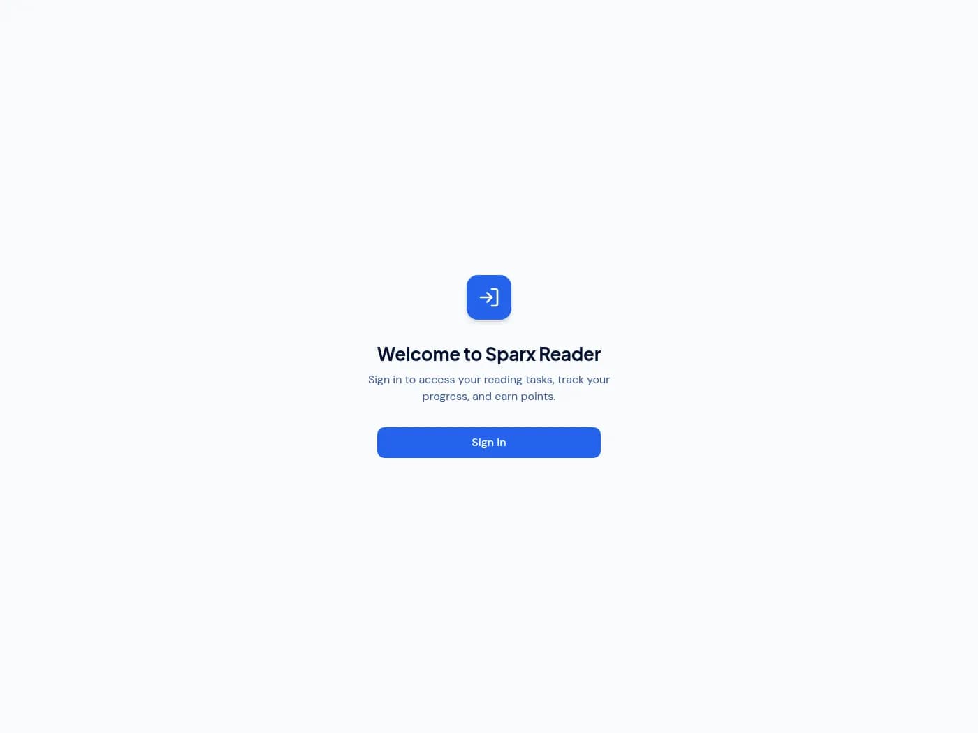 Sparx Reader Task Portal