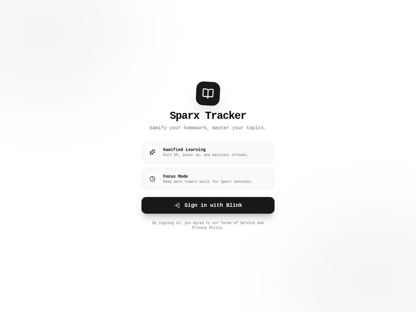 Sparx Task Tracker