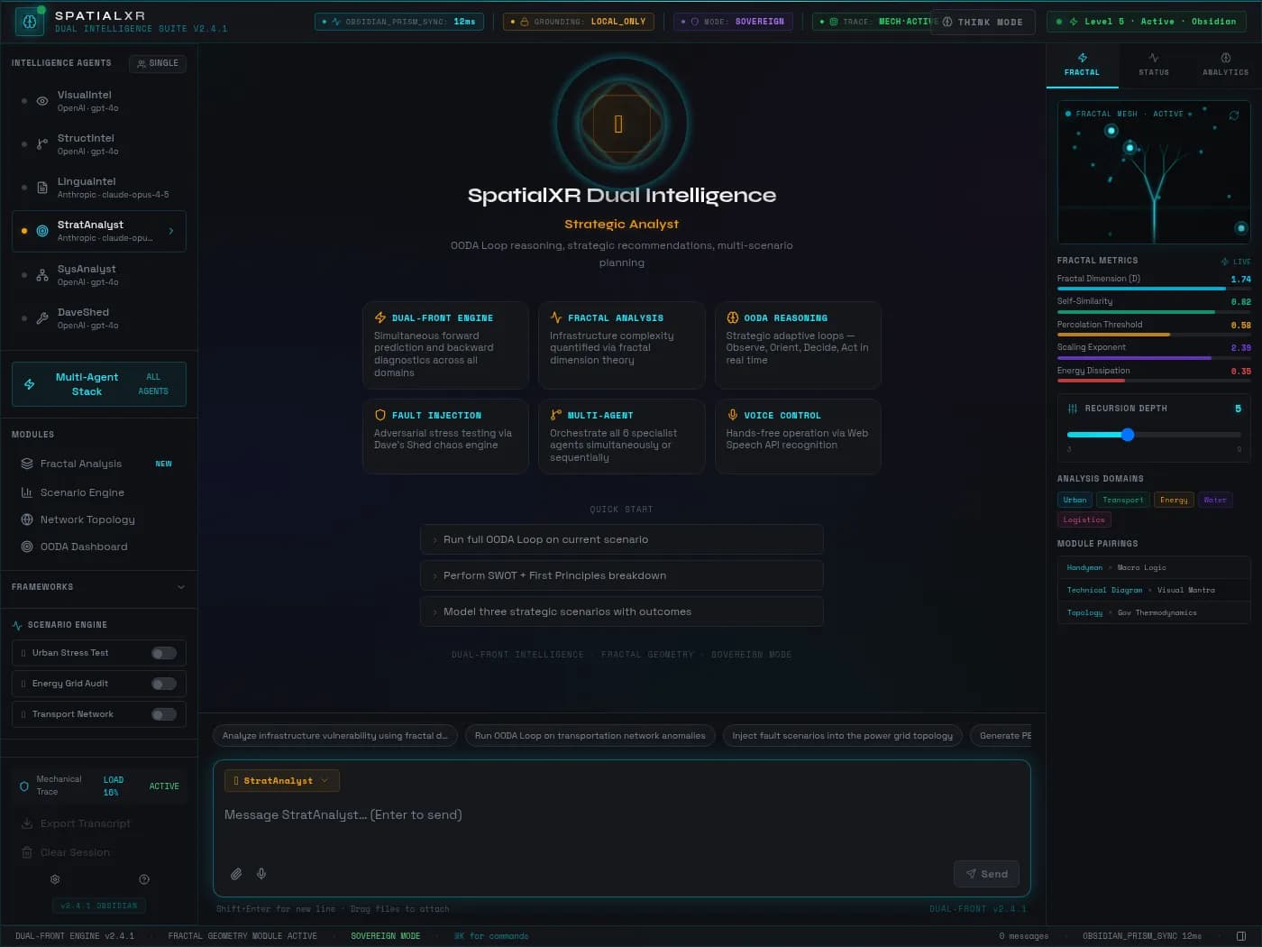 SpatialXR Dual Intelligence Suite