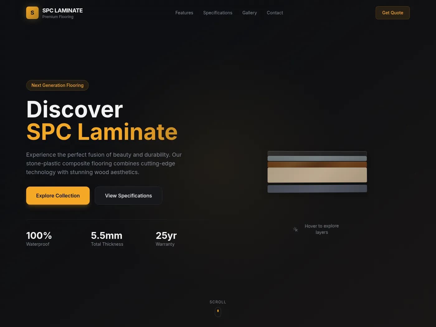 SPC Laminate 3D Showcase