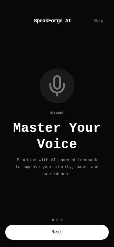 SpeakForge AI Mobile